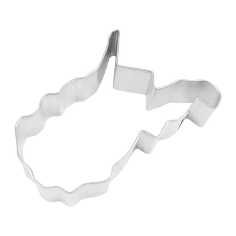 West Virginia State Cookie Cutter (4.25") - R&M International