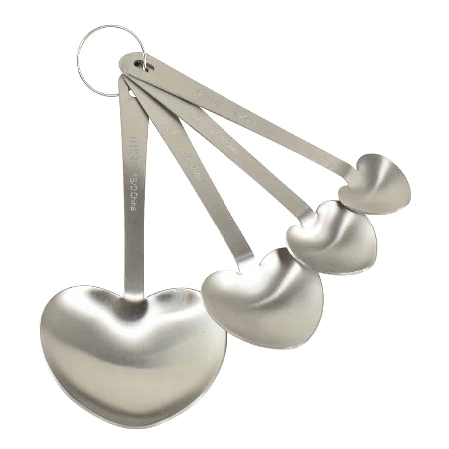 Measuring Spoon Set Hearts - R&M International