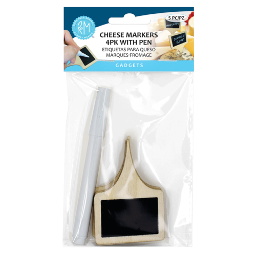 Cheese Markers 4PK with Pen - R&M International