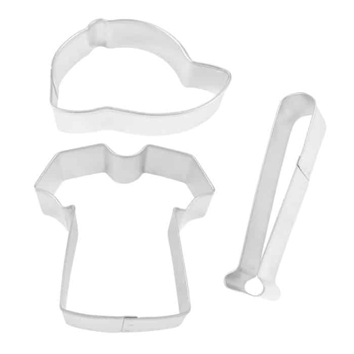 Baseball 3 PC Cookie Cutter Set | R&M International